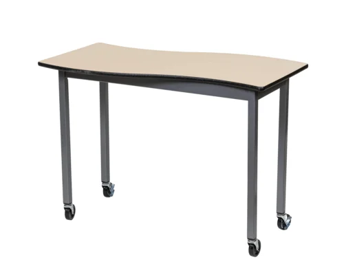 All-purpose table without shelf – Serpentine - Alpha Vico
